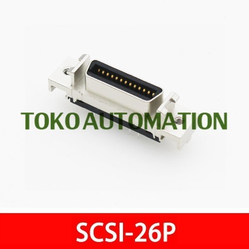 Jual SJP SCSI 26 pin Female Vertical PCB Connector 26P solder Konektor ...