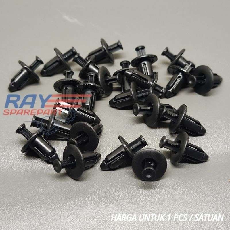 Jual KLIP KANCING BODY CLIP RIVET HONDA VARIO SCOOPY PCX ADV CB CBR CRF ...