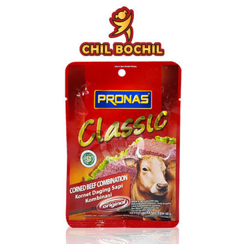 Jual PRONAS KORNET ORIGINAL SACHET 50 GRAM - CLASSIC KORNET DAGING SAPI ...