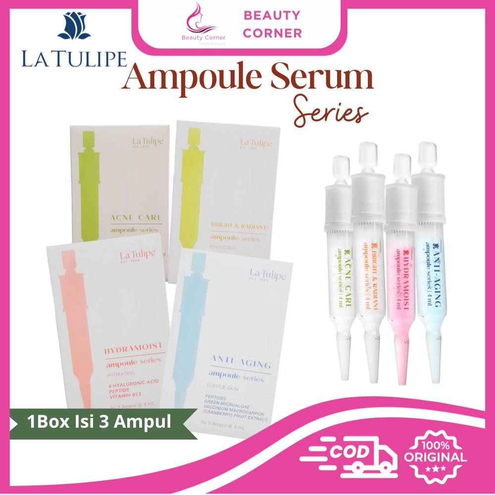 Jual La Tulipe Ampoule Box Isi 3 Ampul Series | Shopee Indonesia