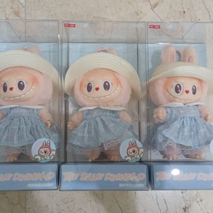 Jual Pop Mart Labubu MOKOKO V3 The Blue Diamond Original 100% | Shopee ...