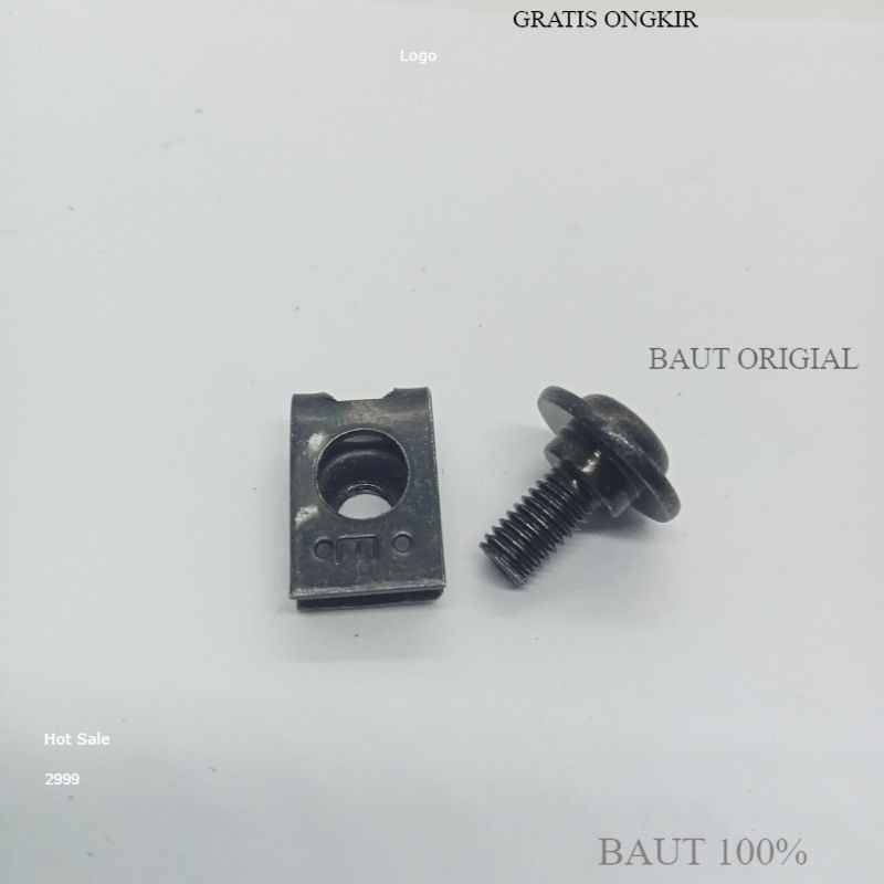 Jual BAUT KLIP SPIT M5 HITAM COVER SAYAP BODY HONDA KARISMA REVO SUPRA ...