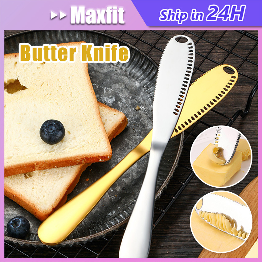 Jual Butter Knife Stainless steel Pisau Oles Mentega Margarin Selai ...