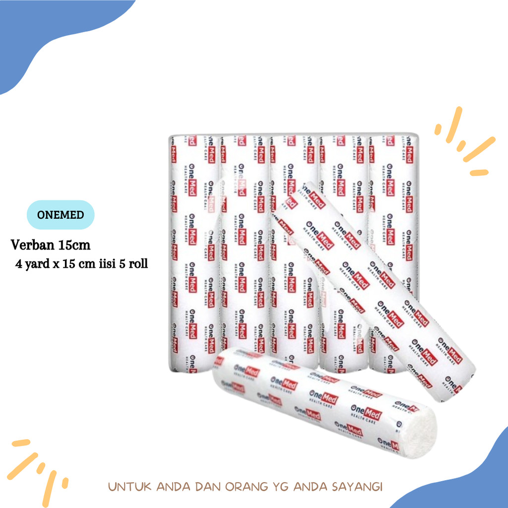 Jual Verban Kasa Hydrofill OneMed 15cm x 4 yard per pack ( 5 rol ...