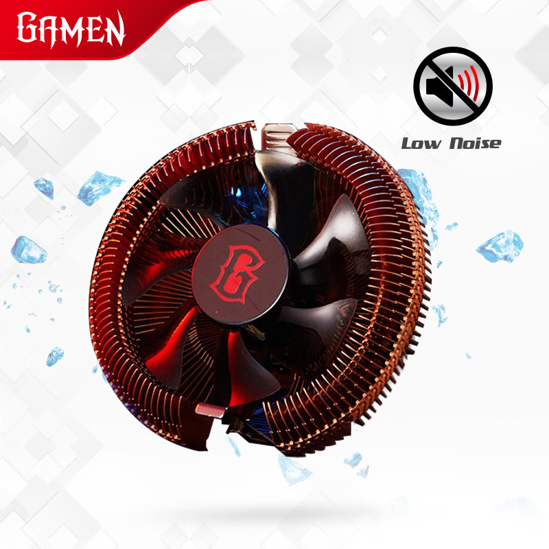 Jual GAMEN Gaming CPU Fan Cooler for Intel and AMD Fan Processor Copper ...