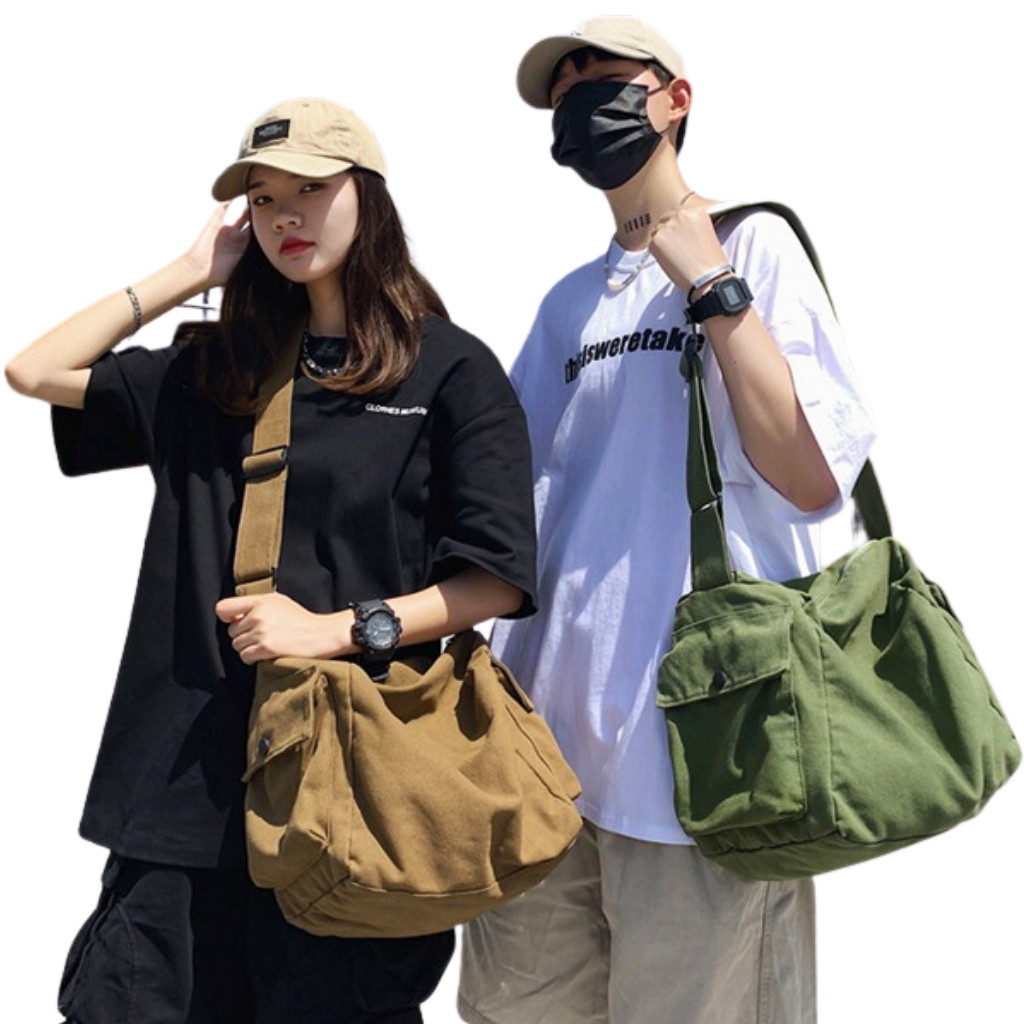 Jual PROMO!!! Tas Selempang KATHANA 100% Canvas Premium Tebal Tas ...