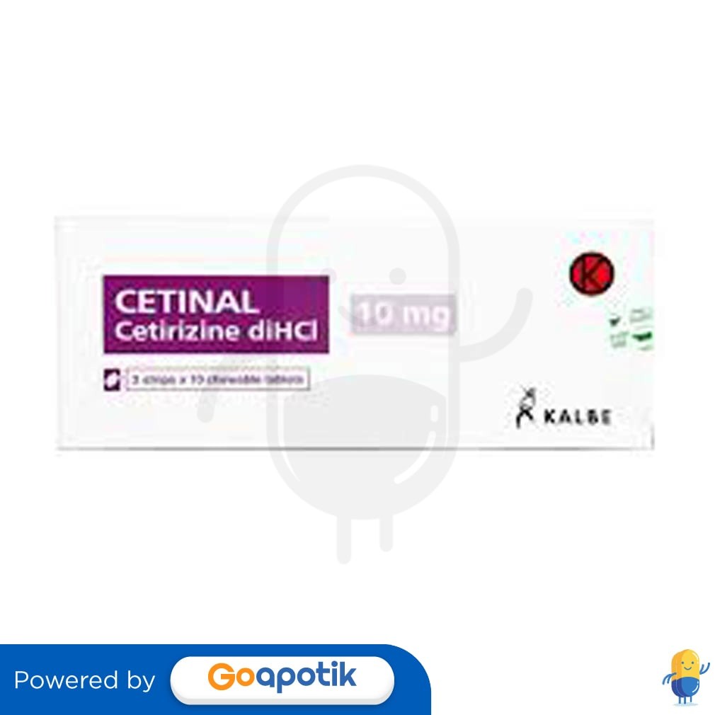 Jual Cetinal 10 Mg Box 30 Tablet | Shopee Indonesia
