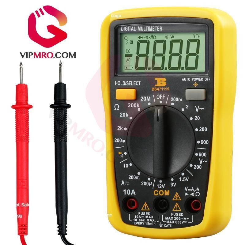 Jual ALAT DIGITAL MULTIMETER BOSI/Multimeter digital presisi tinggi ...