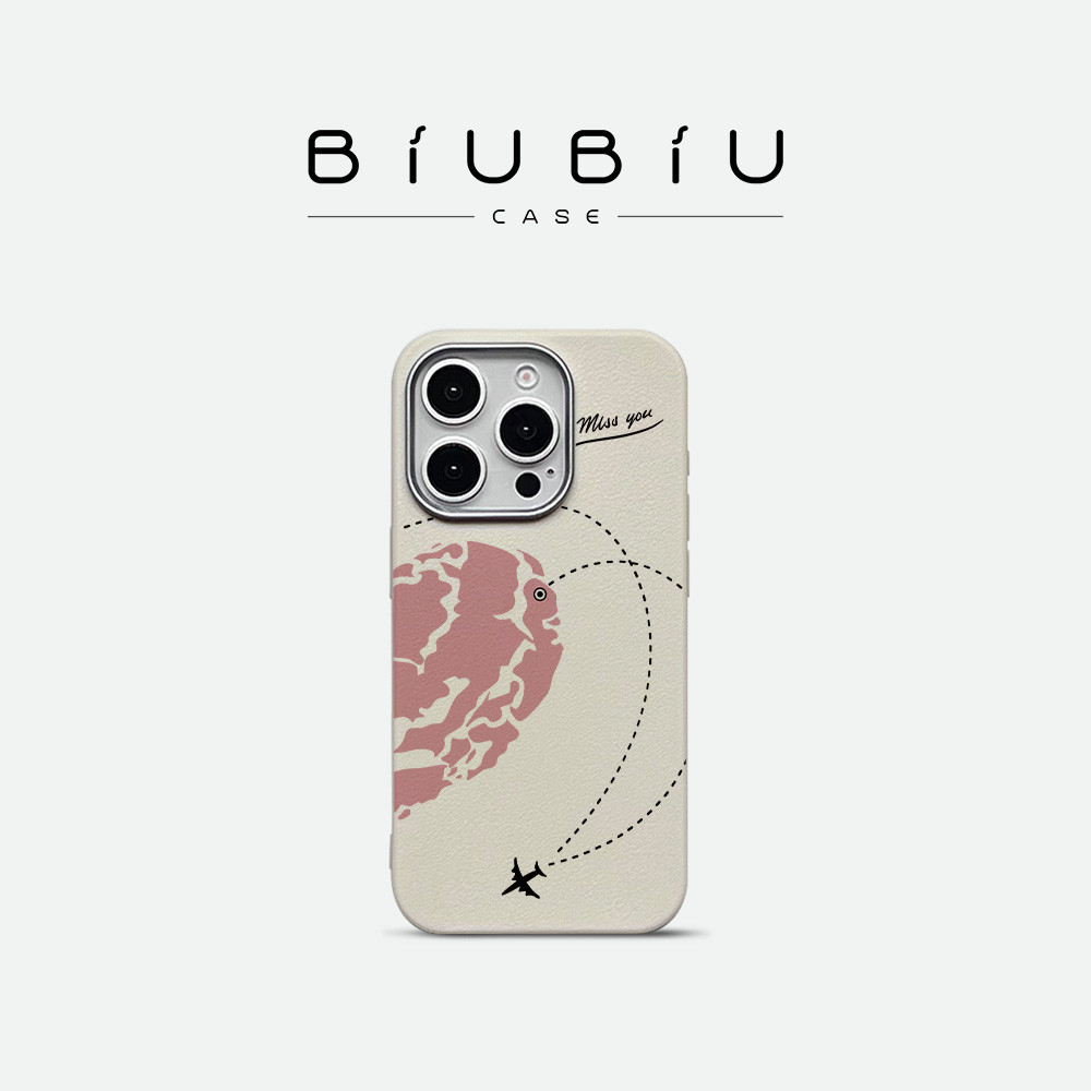 Jual BIU BIU CASE Premium TPU Luxury Metal Lens Frame Leather Texture ...