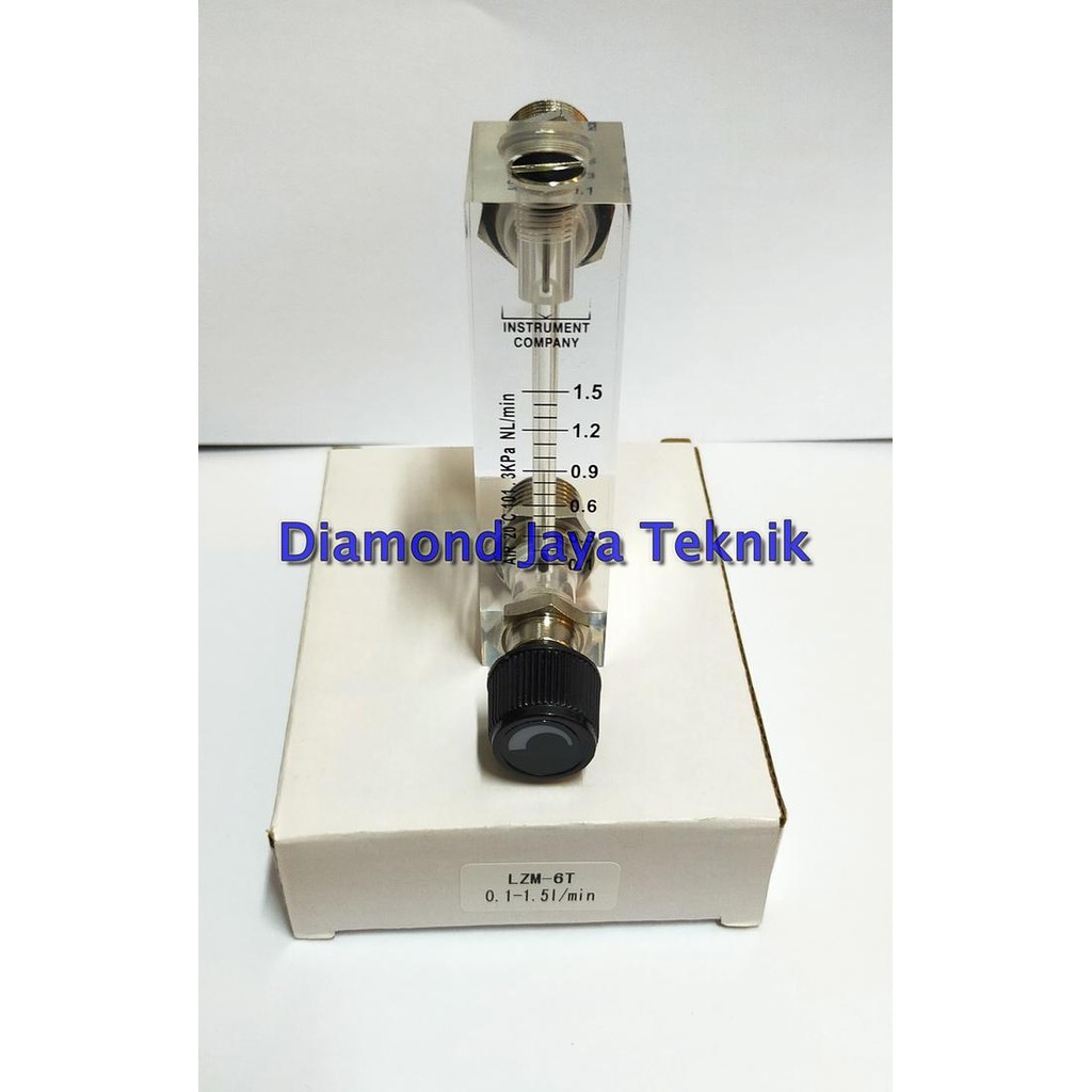 Jual Rotameter Udara 0.1 -1.5 L/ Min / LZM-6T Rotameter / Flowmeter ...