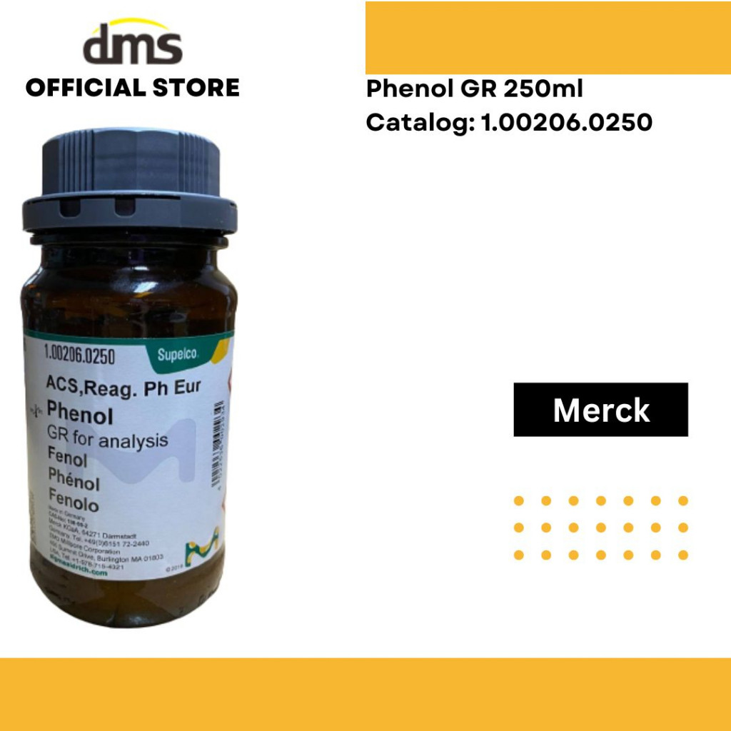 Jual Phenol GR kemasan 250ml Merck | Shopee Indonesia