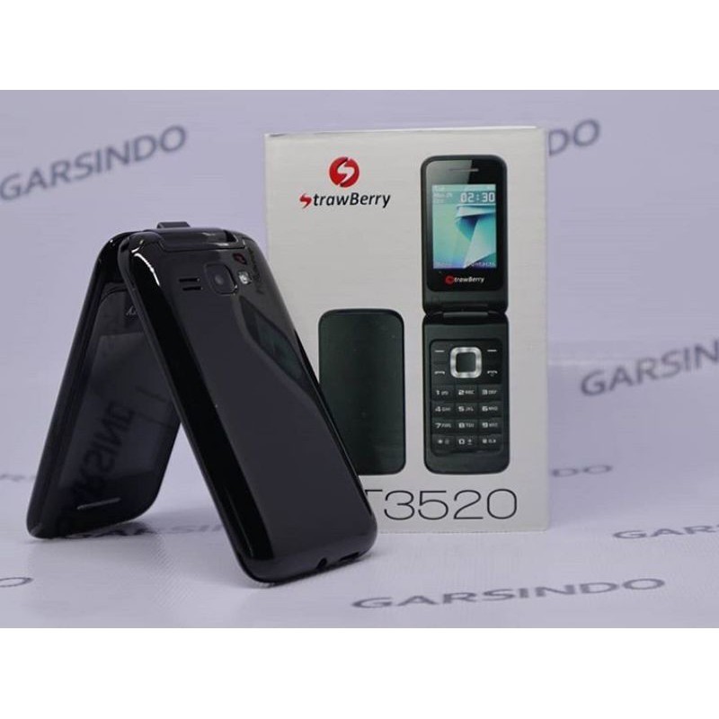 Jual HP STRAWBERRY ST3520 DUAL SIM GARANSI RESMI | Shopee Indonesia