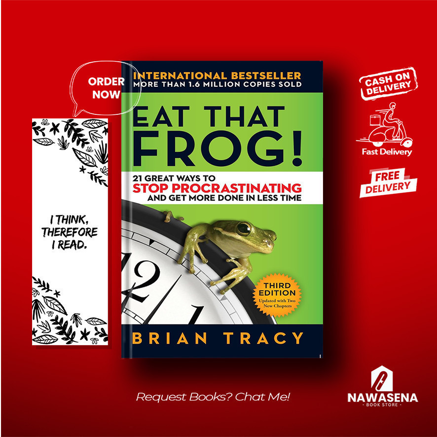 Jual Eat That Frog! - Brian Tracy (English) | Shopee Indonesia