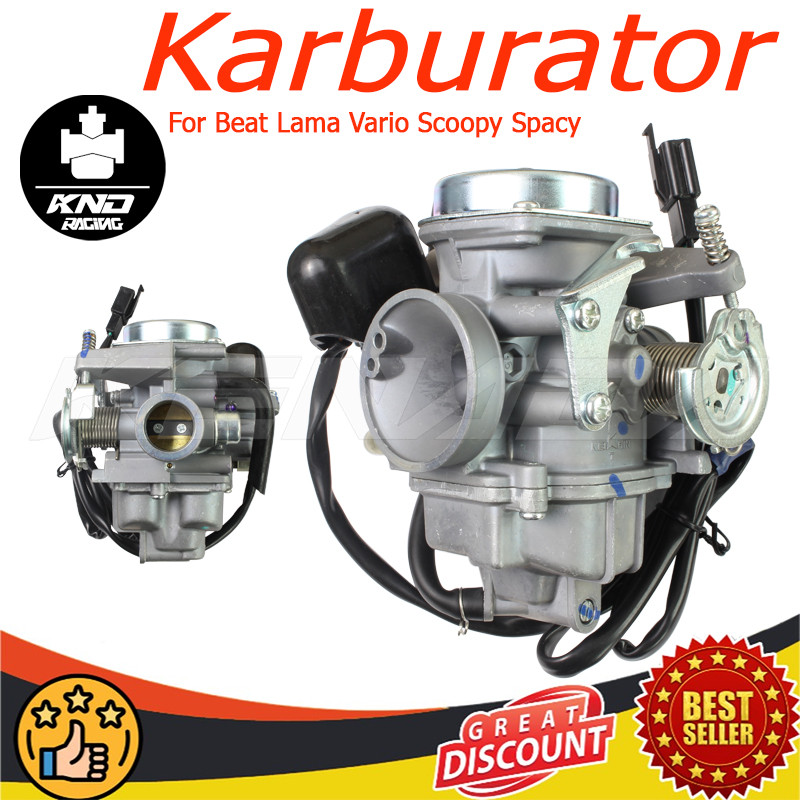 Jual (BISA COD) KARBURATOR STANDARD BEAT VARIO SCOOPY SPACY SCOPY 125 ...