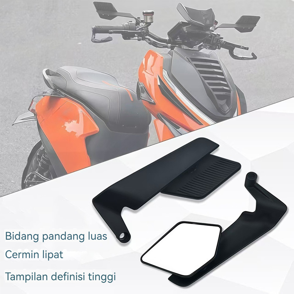 Jual Universal Spion Winglet Segi V6 Lipat Full Cnc Universal Motor ...