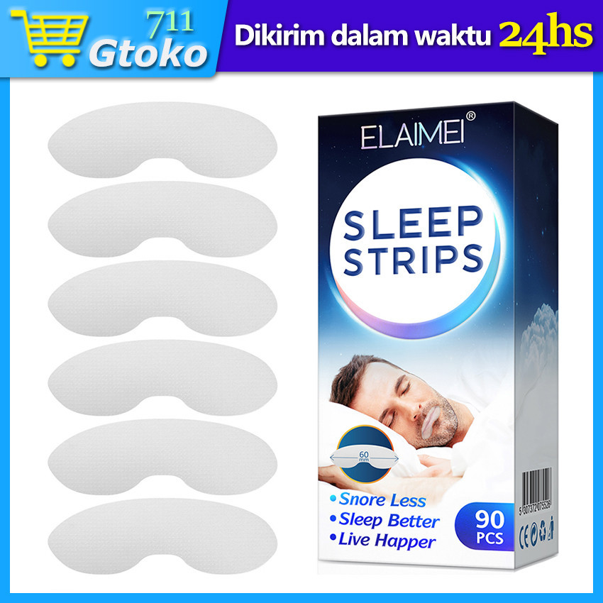 Jual Stiker Bibir Anti Ngorok Dengkur Anak Dewasa Sleep Mouth Tape ...