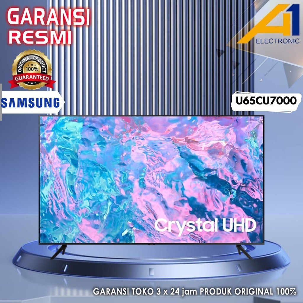 Jual LED TV Samsung U65CU7000 / U65 CU7000 / 65 CU7000 Crystal 4K UHD ...