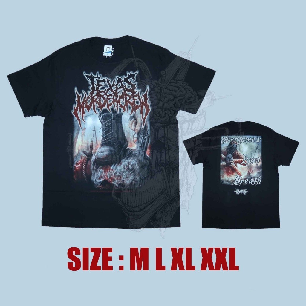 Jual ORIGINAL TS - TEXAS MURDER CREW - Everyone's Last Breath | Shopee ...