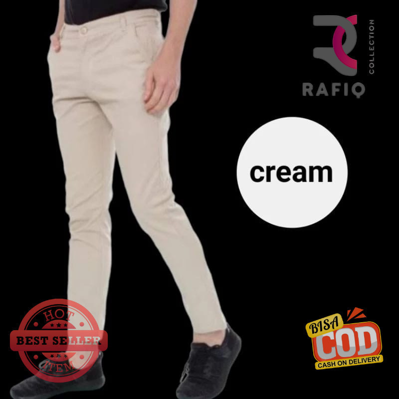 Jual Celana Panjang Pria Chino Chinos Cino Pants Slim fit Outfit Premium Kantor Kerja Casual ...