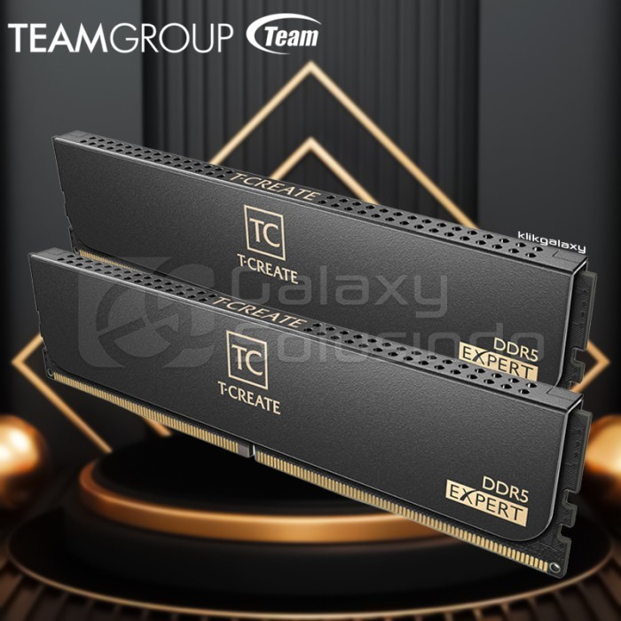 Jual TEAM T-CREATE EXPERT (2x16) 32GB DDR5 kit 6400Mhz Memory RAM ...