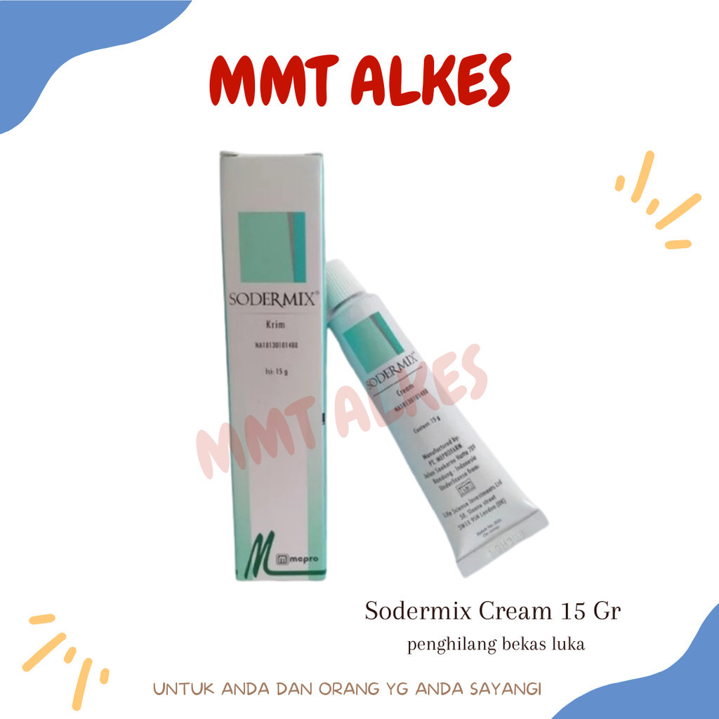 Jual Sodermix Cream // Merawat Scar atau Bekas Luka | Shopee Indonesia
