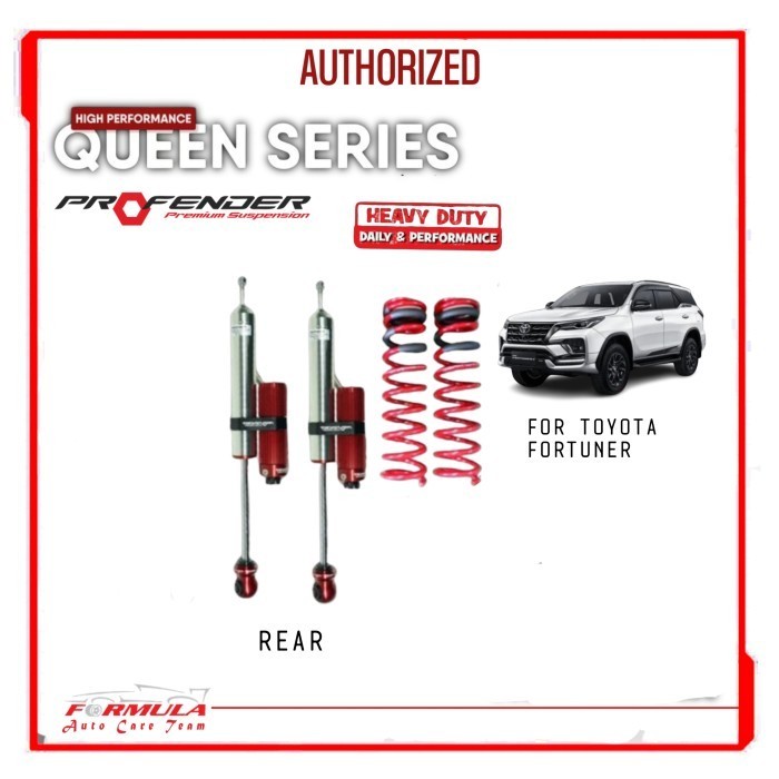 Jual Profender Shockbreaker Queen Series Reservoir PiggyBack Fortuner ...