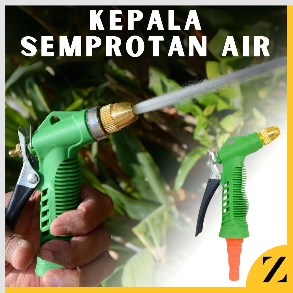 Jual Semprotan Air Taman Kepala Pistol Selang Air Jet Shower Spray Cuci ...