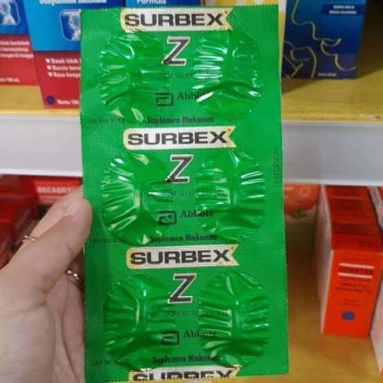 Jual Surbex Z 6 Tablet Multivitamin Kesehatan | Shopee Indonesia