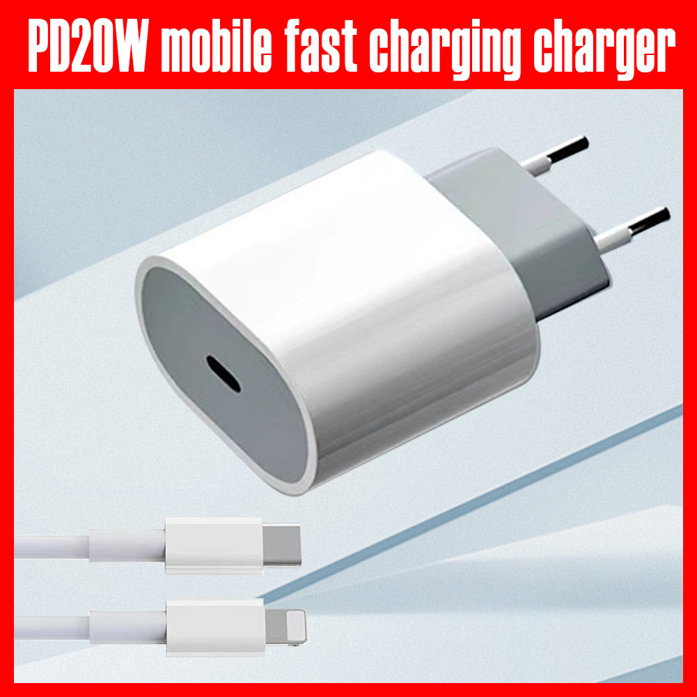 Jual 20 Watt Fast Charging 1 Set Adaptor Dan Kabel by Pstore Global ...