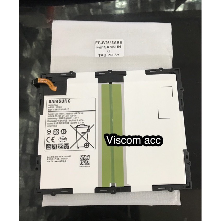 Jual Baterai samsung tab a 10inch p585y original EB-BT585ABE | Shopee ...