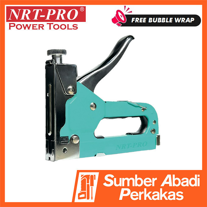 Jual NRT-PRO Staples 3 In 1 Stapler Paku Tembak Manual Gun Tacker ...