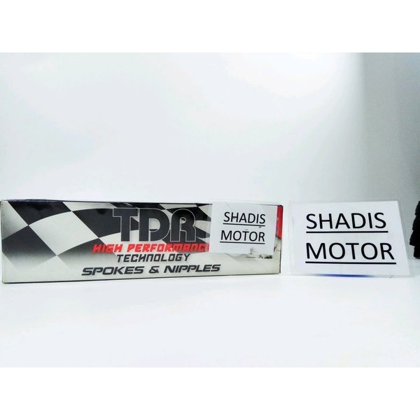 Jual Ruji Motor Merk TDR Racing Ukuran 151 Warna Chrome | Shopee Indonesia
