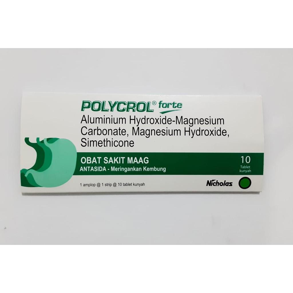 Jual Polycrol Forte Strip isi 10 tablet | Shopee Indonesia