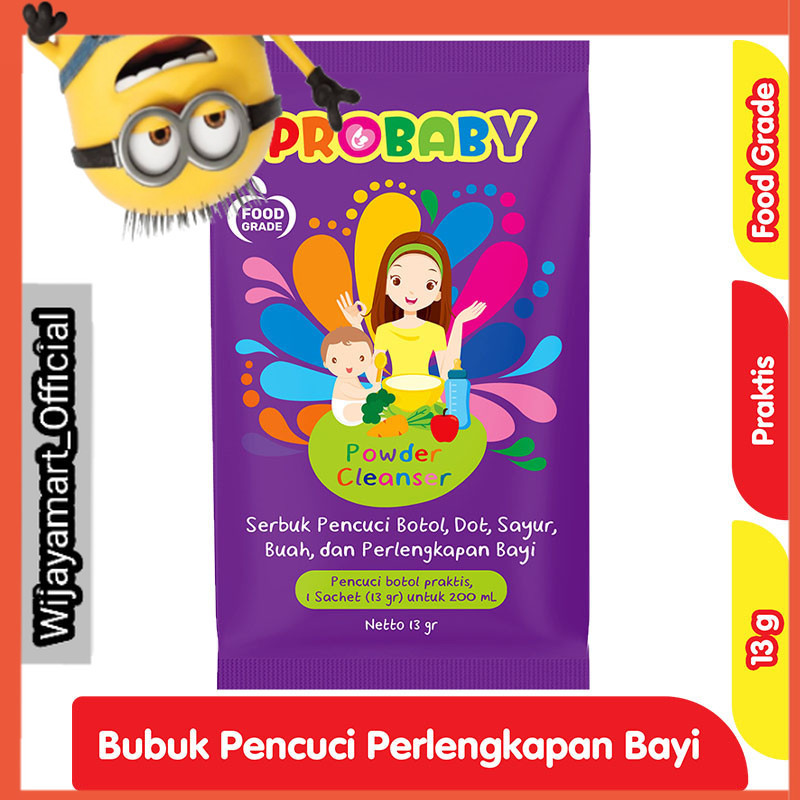 Jual Probaby Sabun Pencuci Botol & Dot Bayi Bubuk 13 g | Shopee Indonesia