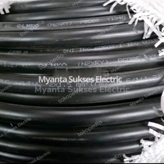 Jual Kabel N2XRY 2x1,5 mm (CU/XLPE/PVC/SWA/PVC) Meteran / Eceran - 1 Meter | Shopee Indonesia