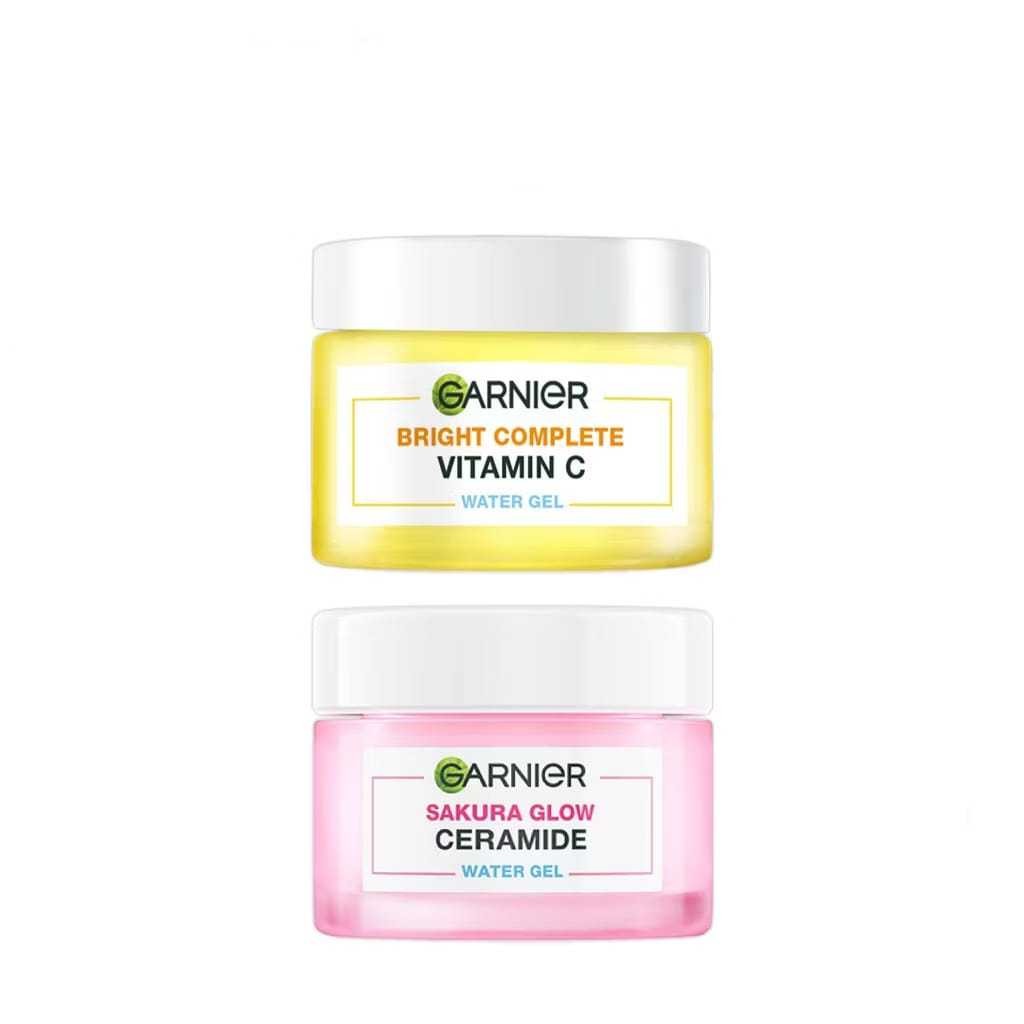 Jual GARNIER Water Gel Moisturizer Series Tube dan Jar | Sakura Glow ...