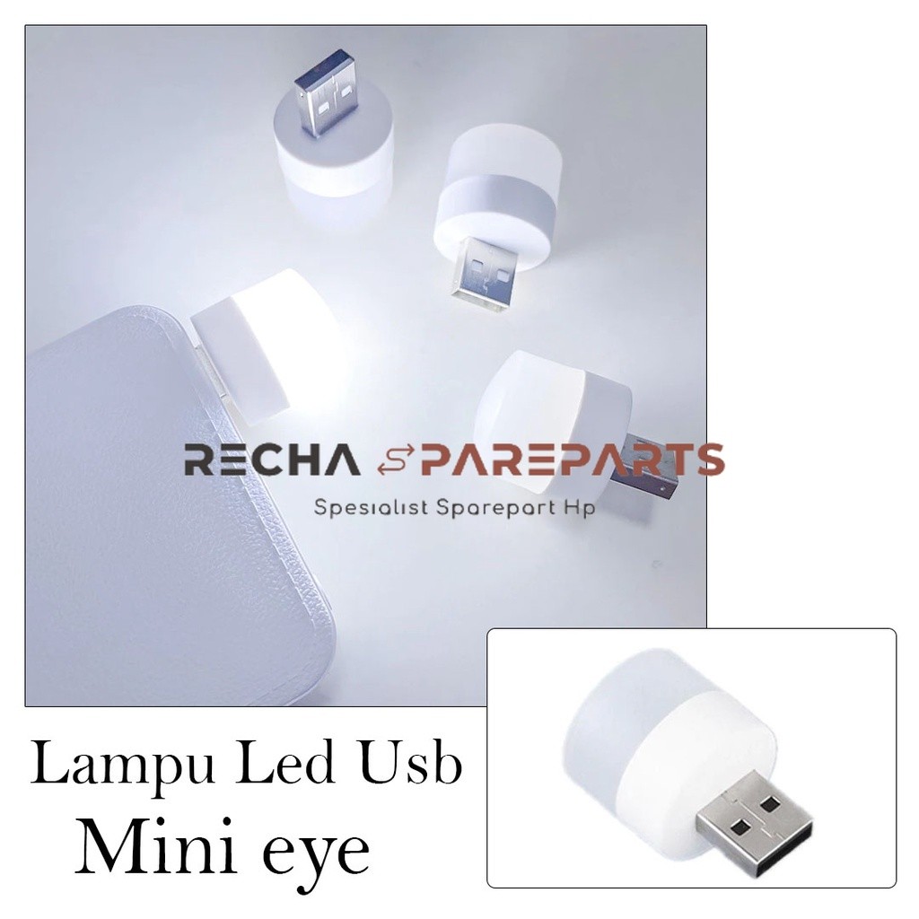 Jual LAMPU LED USB MINI EYE ( Recha Spareparts ) | Shopee Indonesia