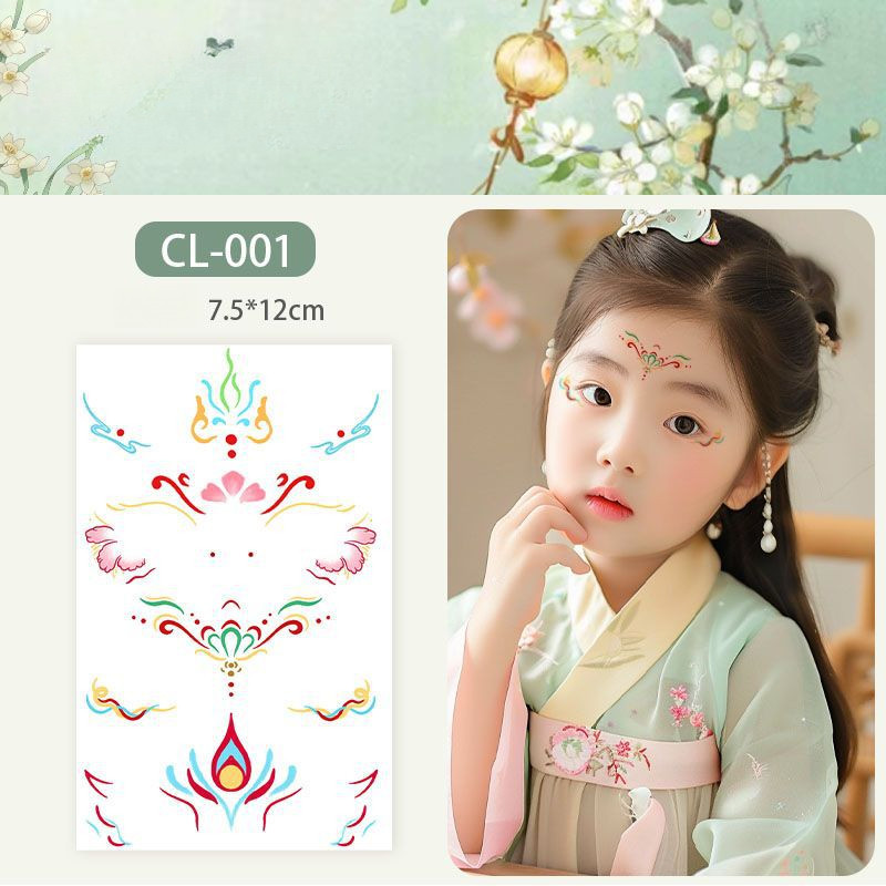 Jual [Ukuran Besar Bindi] XM & XP Hanfu Anak Wanita Ornamen Kepala Gaya ...