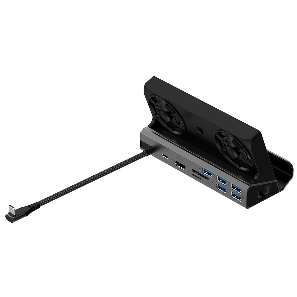 Jual Dock Console Hub 4K 60Hz USB C Docking Station Gigabit Ethernet ...