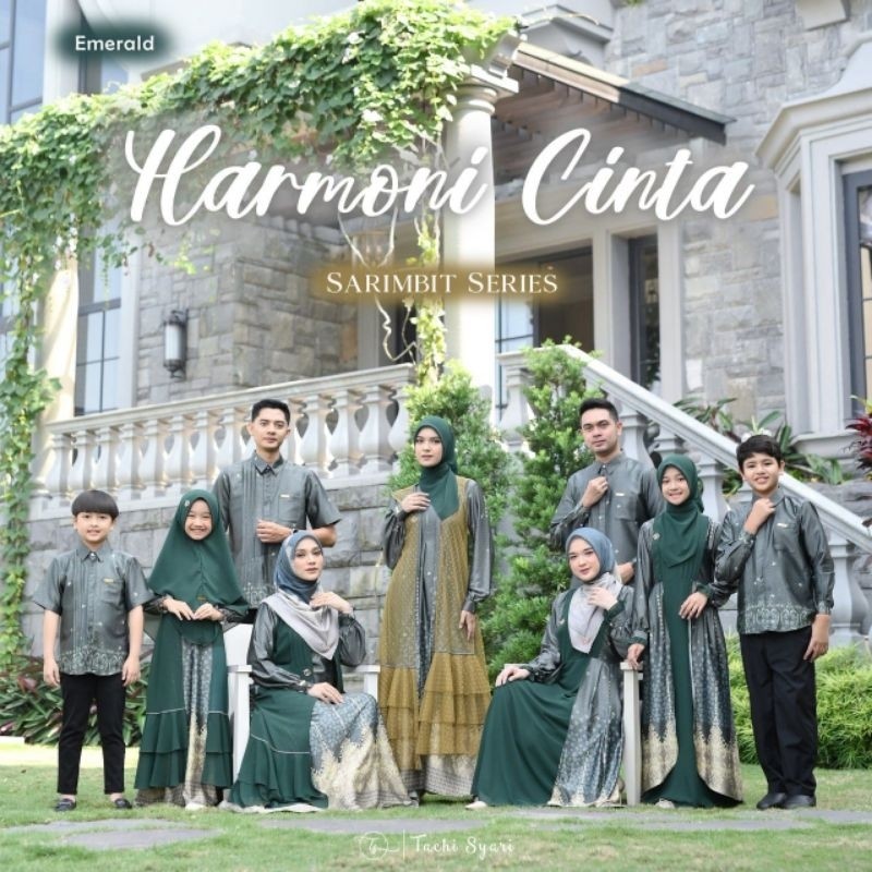 Jual OPEN PO HARMONI CINTA BY TACHI SYARI ORIGINAL - SARIMBIT COUPLE KELUARGA LEBARAN TERBARU ...