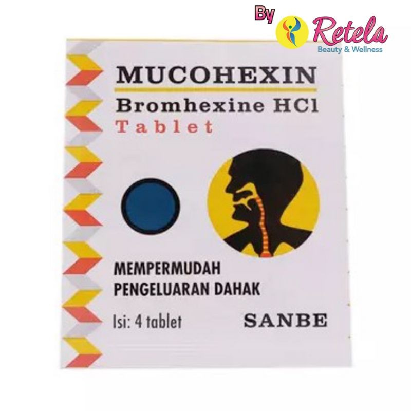 Jual MUCOHEXIN 8MG 1 STRIP 4 TABLET | Shopee Indonesia