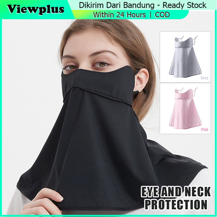 Jual Masker Wajah Leher anti UV UPF 50+ / Masker Sepeda Motor Olahraga ...