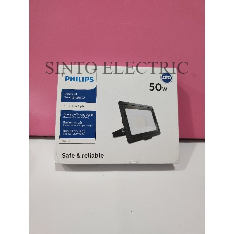 Jual PHILIPS Lampu Sorot LED Philips 50 Watt Putih - Lampu Tembak BVP150 50W W 6500K BVP 150 ...