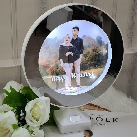 Jual SEHARI JADI Cermin foto ajaib hadiah kado gift custom wedding ...