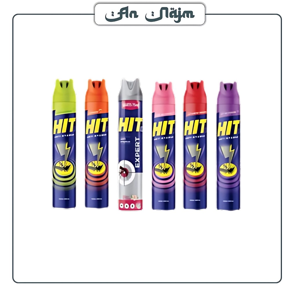 Jual Hit Aerosol 600ml Spray Anti Nyamuk dan Kecoa Kemasan Kaleng ...