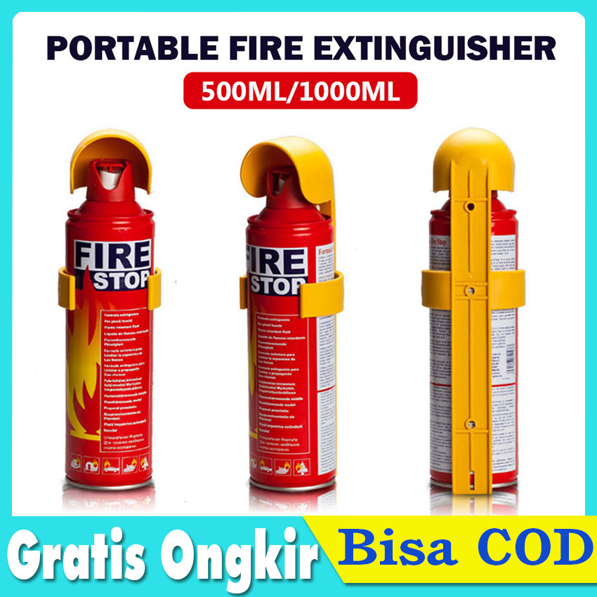 Jual GRATIS ONGKIR Fire Stop Alat Pemadam Api Mobil Mini APAR Ringan ...