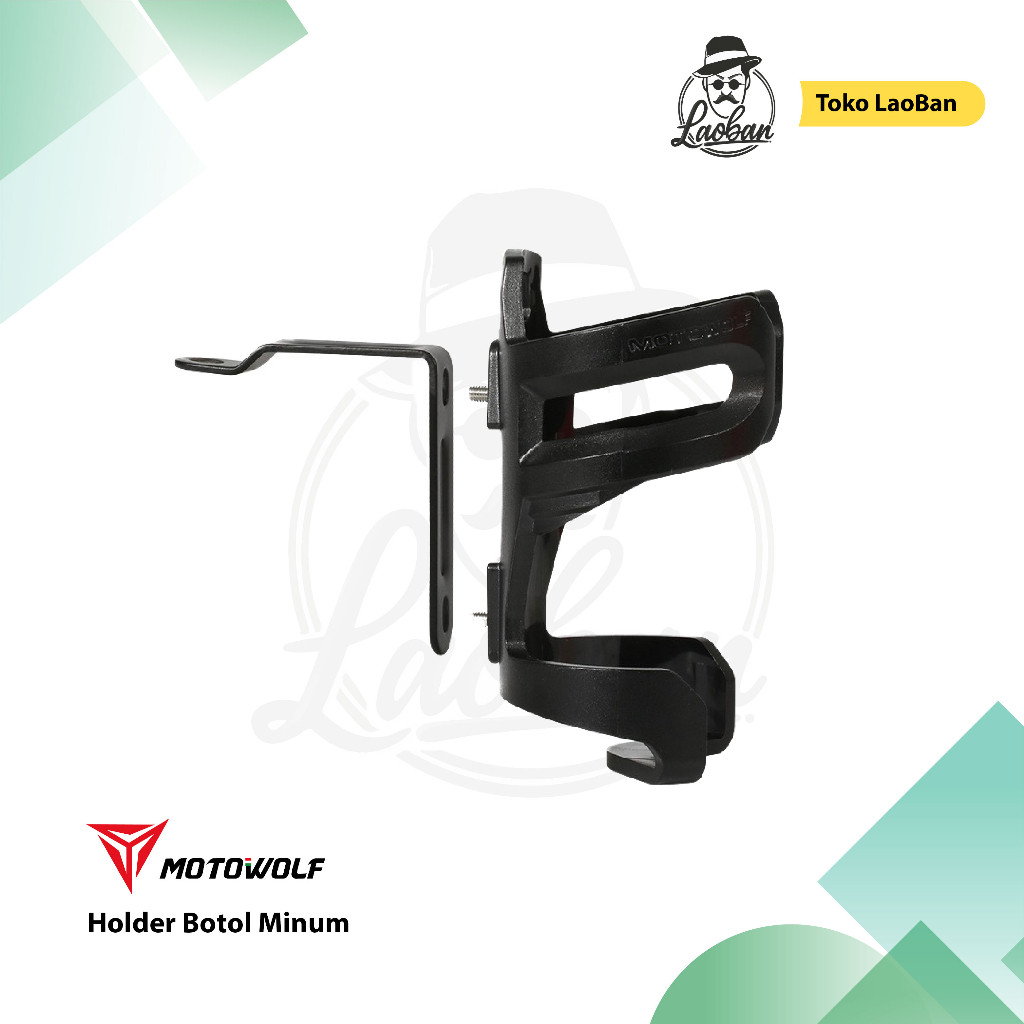 Jual MOTOWOLF Bottle Holder - Tempat Botol Minum Spion Sepeda Motor ...
