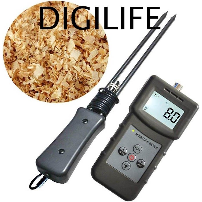 Jual Sawdust Moisture Meter MSW Wood Chips Content MS-W Serpihan Kayu ...