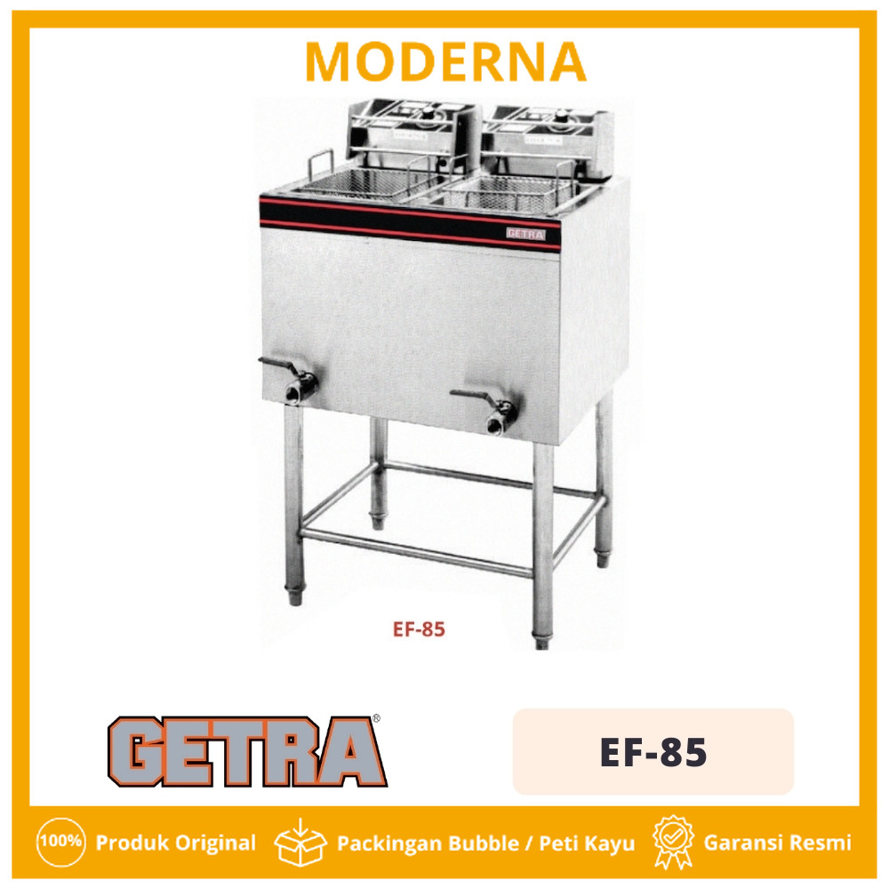 Jual GETRA EF 85 EF-85 DEEP FRYER LISTRIK 14 LITER 2 TANK Original ...