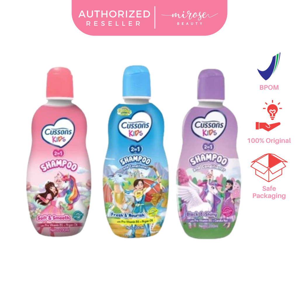 Jual CUSSONS KIDS SHAMPOO 90 ml - 180ml / Cusson Sampo Anak | Shopee ...